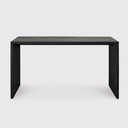 Oak black U desk | Live Light
